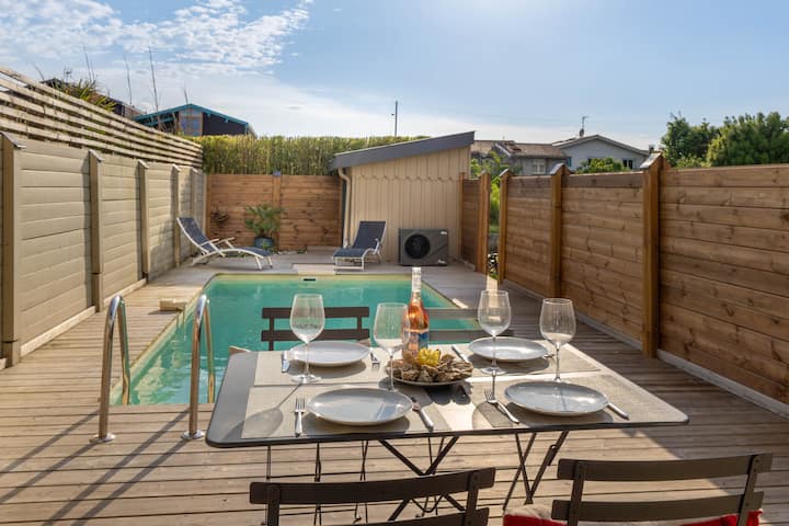 Jolie Maison, à 5 Mn Des Plages, Avec Clim - La Teste-de-Buch