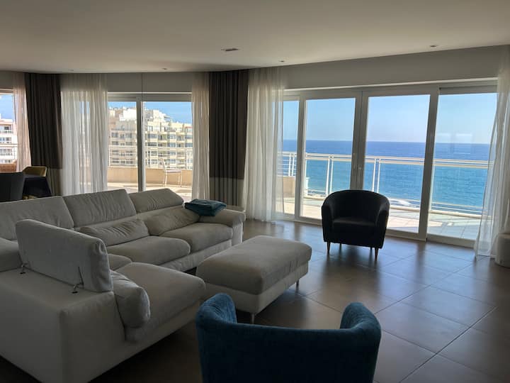 230m² Vue Mer Et Piscine - Malte