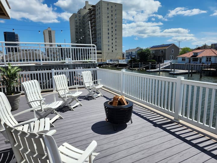 Lower Chelsea Lookout-gem On Water By Beach&boards - Atlantic City, NJ