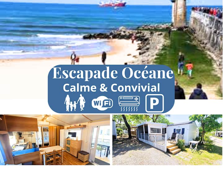 Familles & Surf – 3 Chambres + Clim & Wifi - Labenne