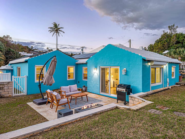 Seaside | Snorkel, Paddle Boards, Fire Pit + Bbq - Bermuda