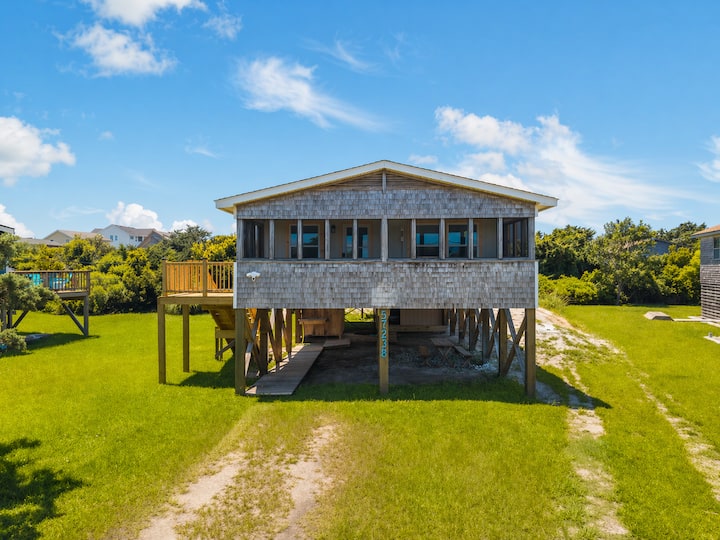 4br Retreat | 5-min Walk To Beach | Pets Ok - Frisco, NC