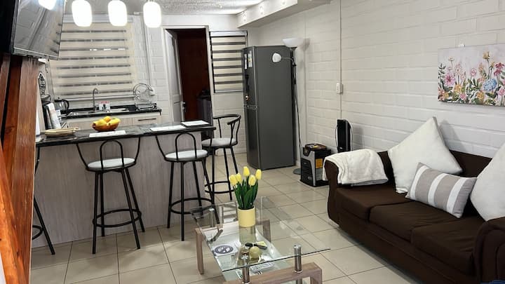 Casa Céntrica: Equipada, A/c Y Estacionamiento - Chillan