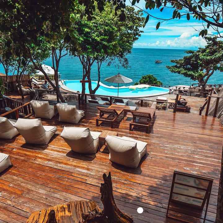 Koh Tao Dsbn Dlx Poolside Seaview W/yummy Bfast2 - Ko Tao