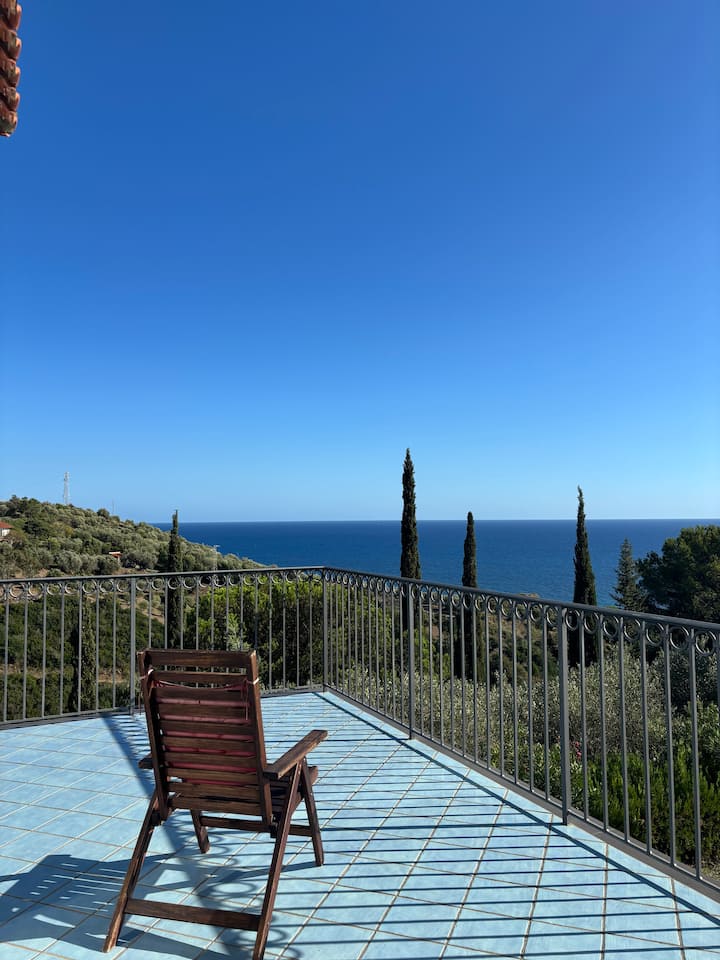 Tenuta Lombardi Casa Vacanze- Terrazza - Acciaroli