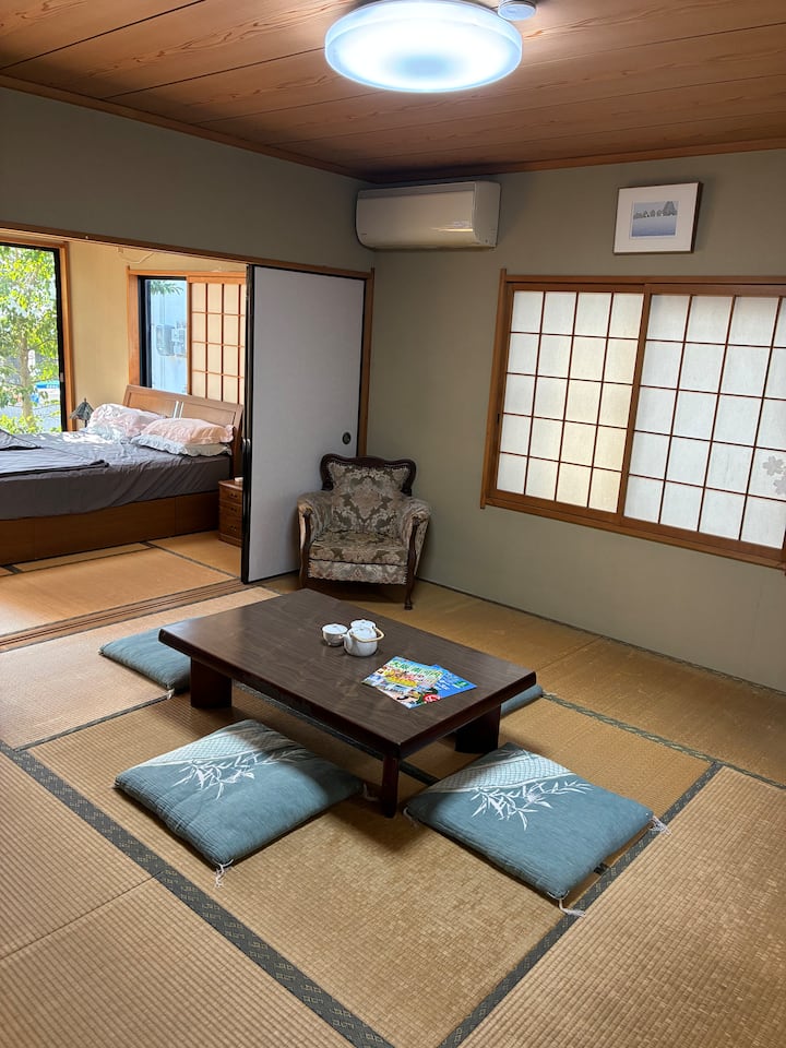 天王寺駅から8分・広々大きな館72㎡・無料駐車・シモンズクィーンベッド・専用キッチン／専用バスルーム - Sakai