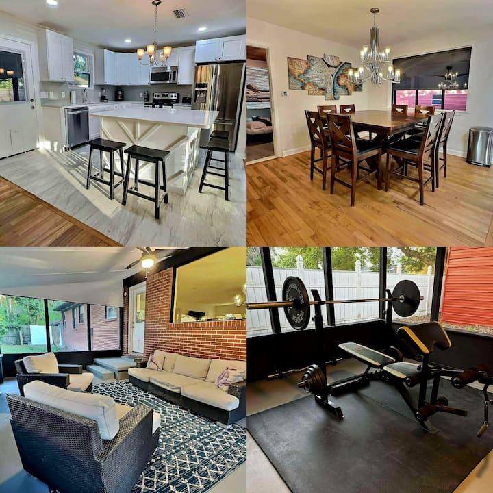 Wonder Way: Sleeps 8! 4bd/2bth~near Nas Jax~gym - Jacksonville