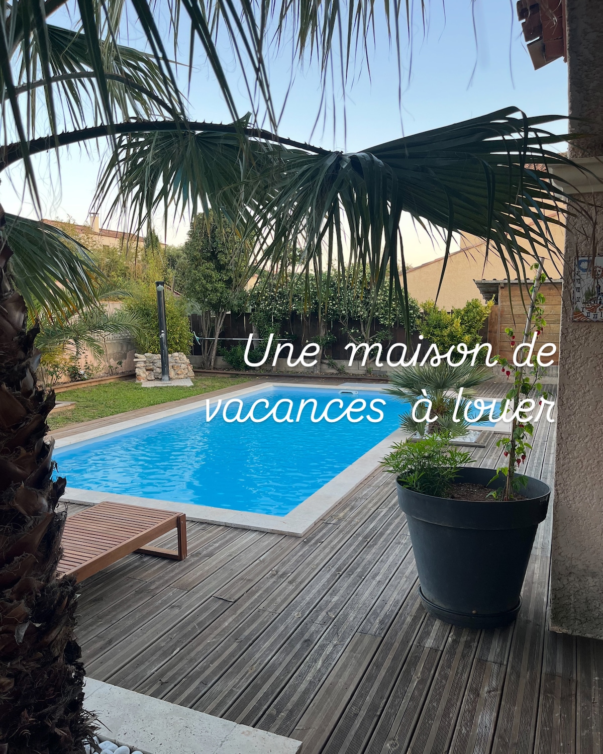 Villa Piscine, Jacuzzi, sauna privé - Maisons à louer à Vic-la-Gardiole, Occitanie, France - Airbnb