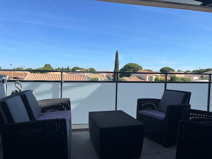 T2 Dans Résidence à 200m Des Plages Et Du Port ! - Mèze