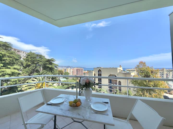 La Marguerite - Studio Vue Mer - Saint-Laurent-du-Var