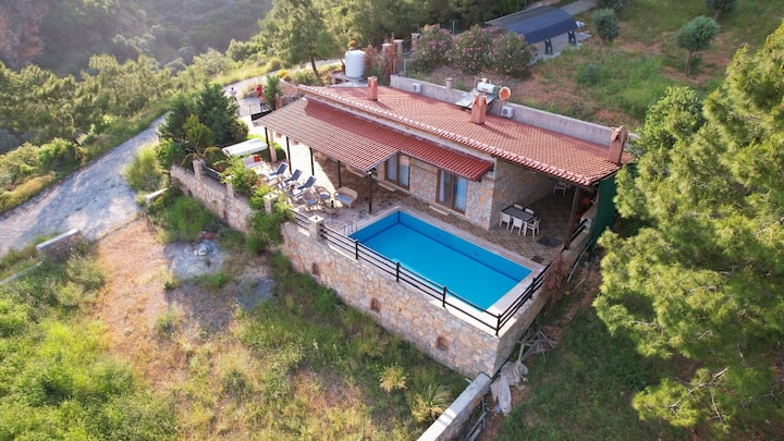 Akyaka Orman Ve Deniz Manzaralı Villa  Otel - Akyaka