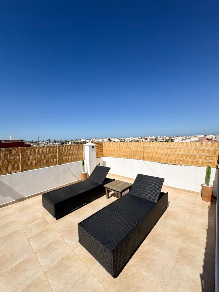 Cosy Cocoon - Double Terrasse & Solarium - Essaouira