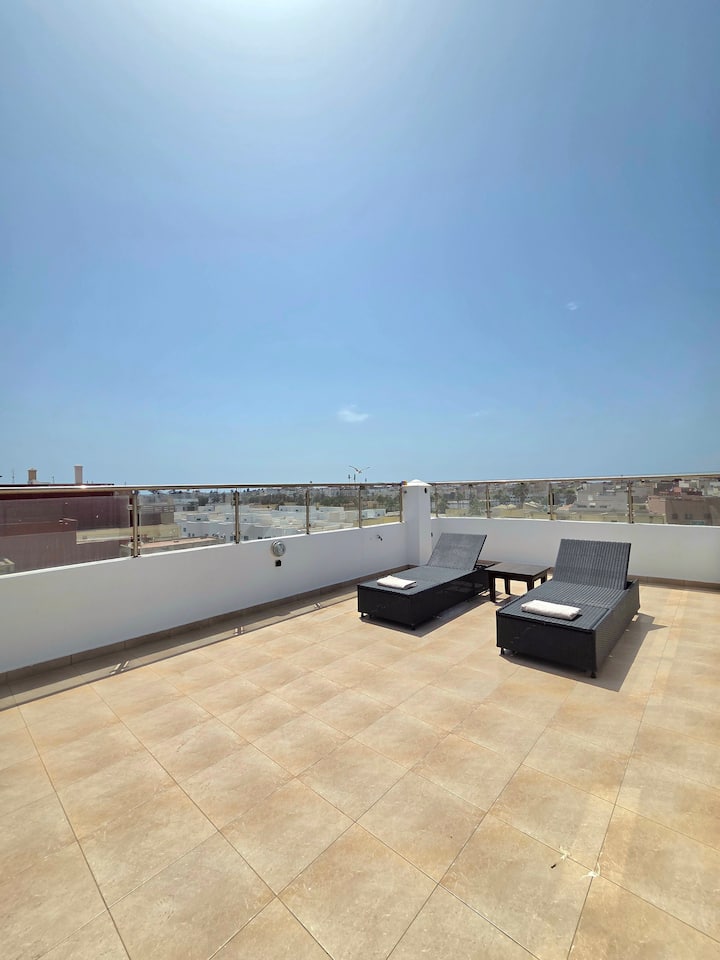 Appart Cosy Double Terrasse Lumineux - Essaouira