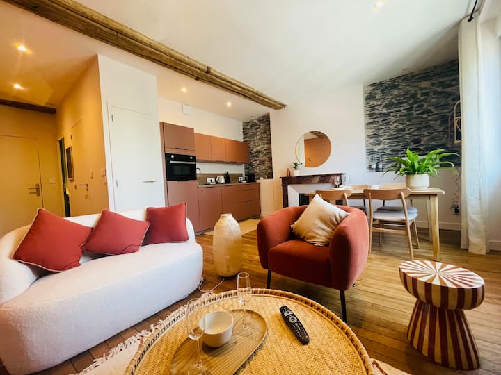 Casa Madeleine - Premium Avec Balcon & Ville - Angers