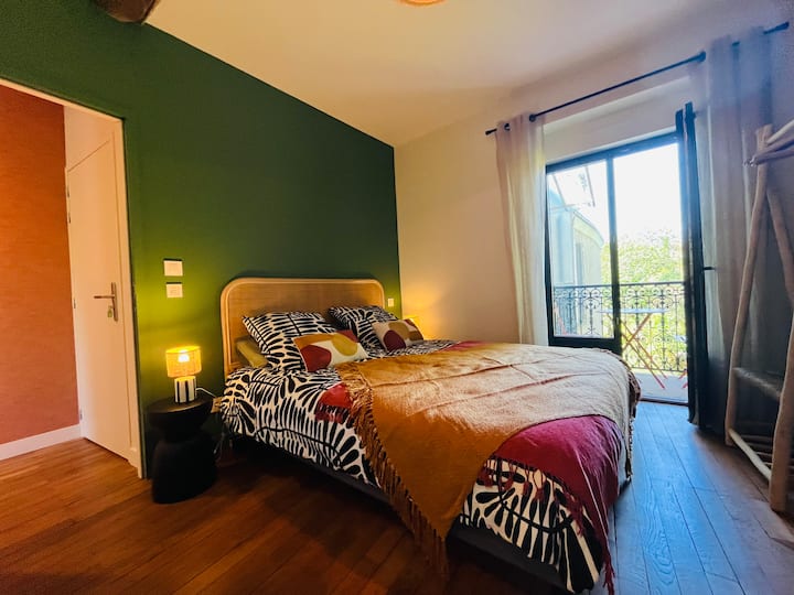 Casa Madeleine - Premium Avec Balcon & Ville - Angers
