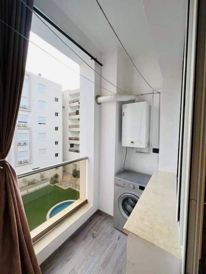 Sunlit Apartment By The Sea - Nabeul‎
