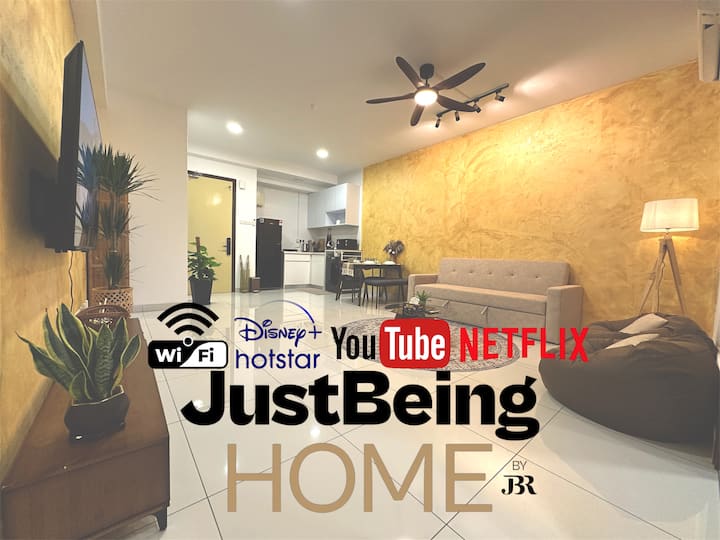 Just Being Home 4pax 1br/1.5ba 1queen/1sofa - Kuala Lumpur