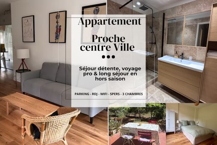 Antibes | 5 Pers |  Parking | Proche Centre Ville - Antibes