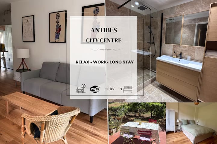 Antibes | 5 Pers | Parking | Proche Centre Ville - Cros de Cagnes