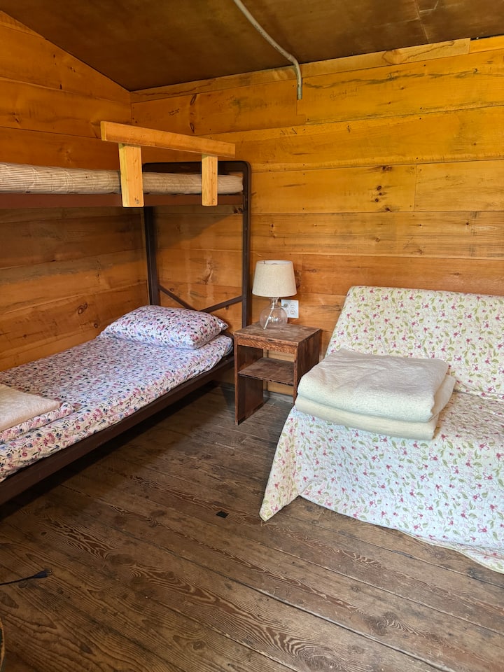 Tamarack’s Rustic Wood Cabin- Sleeps 1-6 - Franconia, NH