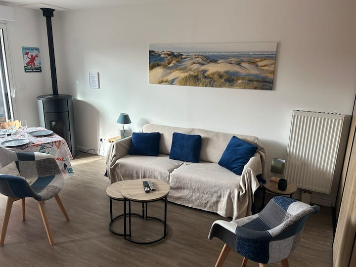 Maison Neuve Avec Grande Terrasse - Stella Plage