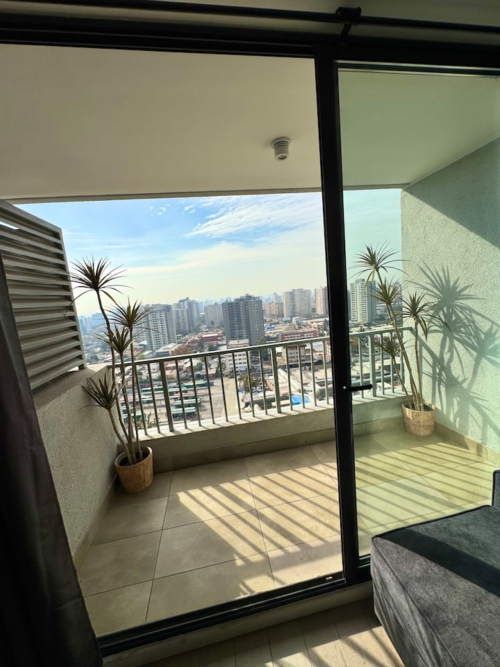 Apartamento A Pasos Del Metro - Santiago