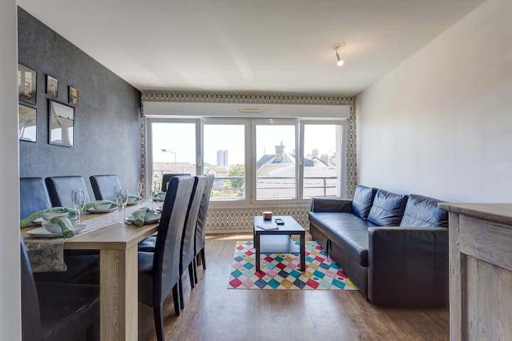 Le Cocon Champenois | Parking, Centre & Tram - Reims