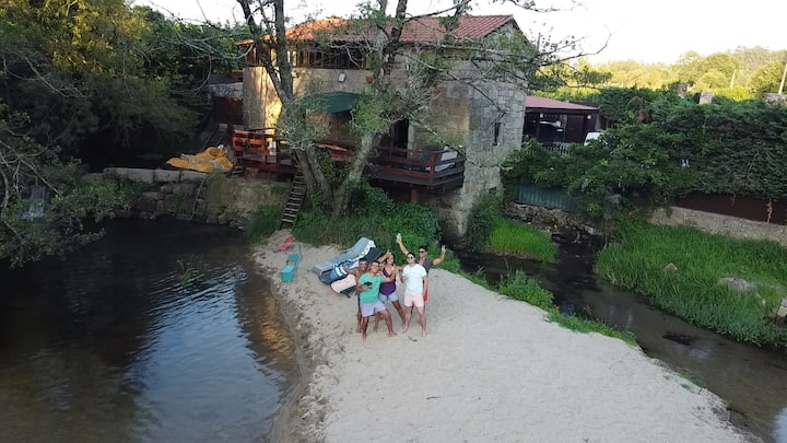 Riverlodge 3 Irmãos • Piscine & Plage Au Bor - Amares