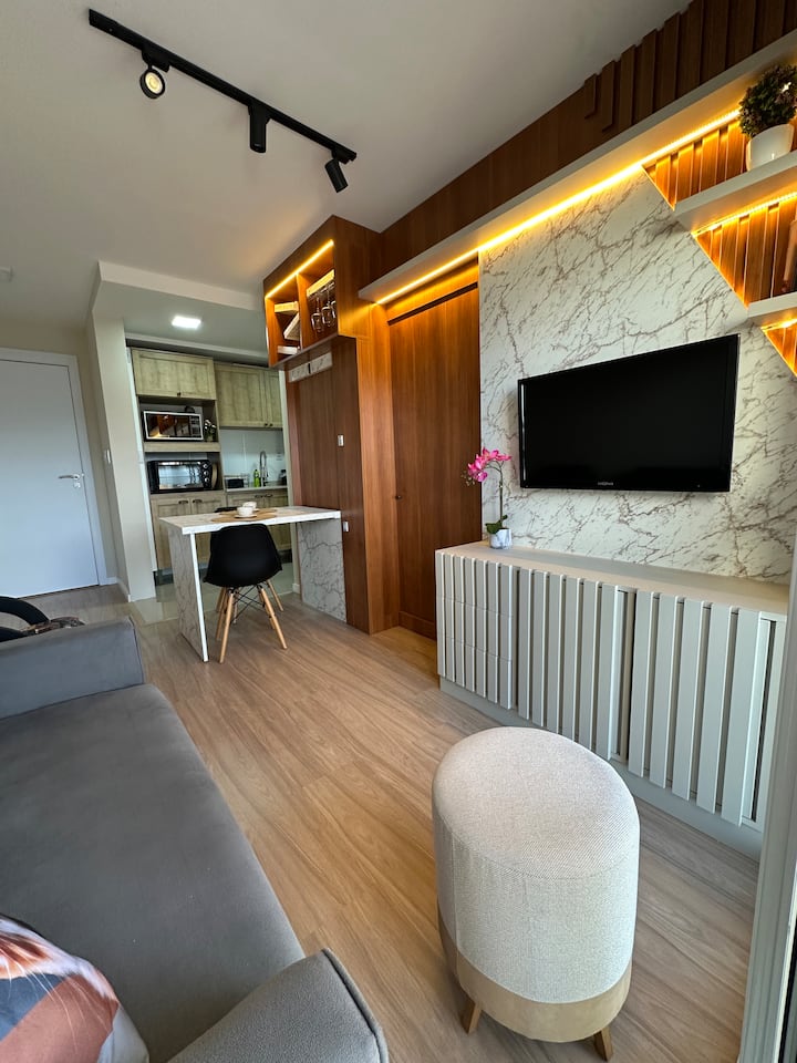 Studio Central Xv, Novo C/garagem - Rio Grande