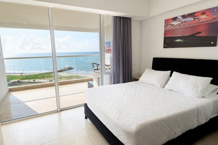 Loft Apartment With Sea View - Cartagena, Colombia