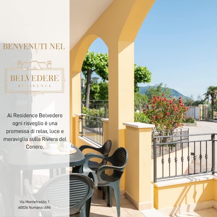 Elegante Trilocate Panoramico Sul Conero 11 - Numana