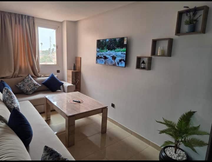 Fabuleux Appartement à Gueliz ( Gare Ctm Et Train) - Marrakesh