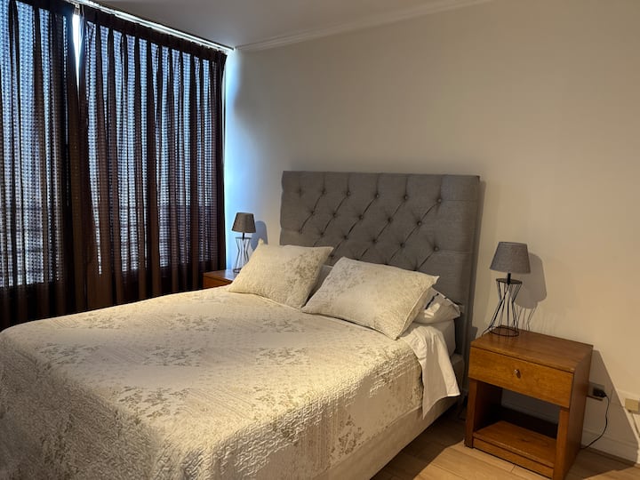 Comodo Depto. 1 D En Providencia + Parking Y Vista - Providencia