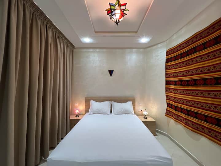 Family Retreat Near Beach & Adrar Stadium - Agadir