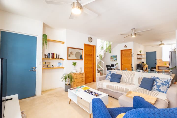 4br/3ba Puerto Morelos: Comfort For All & Pets Ok - Puerto Morelos