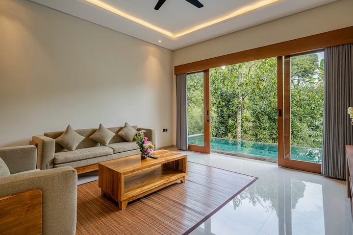 Brand New Serene Jungle Villa With River View - Indonesia