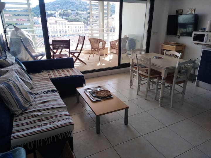 Quinquina  Port-vendres Appart 2 Chambres 4 Pers - Collioure