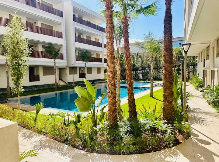 Smart Living / Terrasse / Vue Piscine - Mohammedia