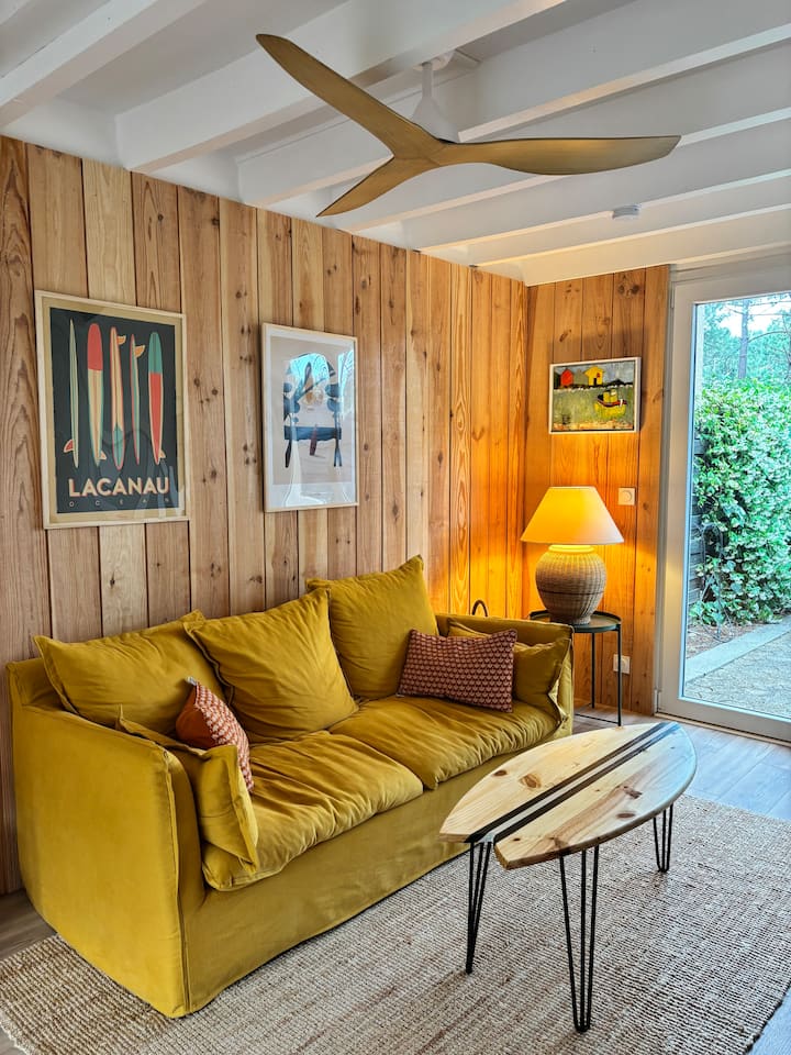 Maison Vue Golf, Sous Les Pins - Lacanau