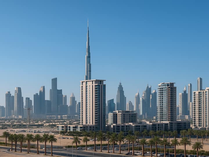 Burj Khalifa View Studio - 10 Mins Away Dubai Mall - Dubaï