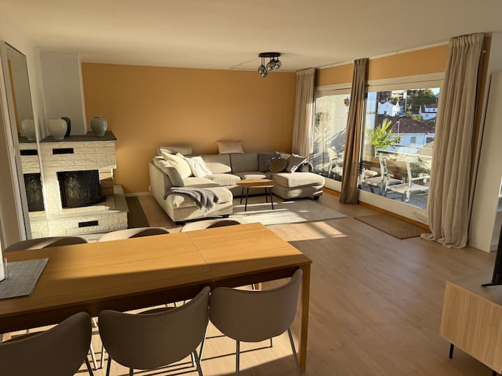 Stor, Solrik Leilighet Med Utsikt, 3 Soverom - Kristiansand