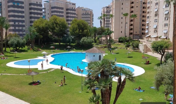 Playa A Minutos · Piscina · Gimnasio · Pádel - El Campello