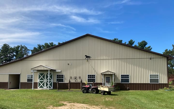 Not Your Typical Horse Barn - Bear Creek, WI