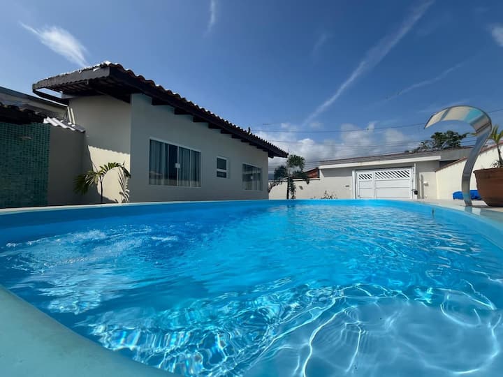 House With Swimming Pool  Barbecue  Ideal For Families! - Caraguatatuba