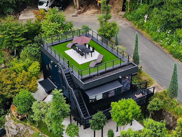 天空の麓糸島！屋上パノラマ奇跡の眺望・露天風呂絶景サウナ・Bbq ・16名以上・駐車場6台・ペット - Fukuoka