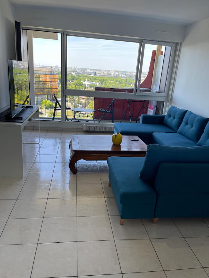 Joli Appartement Vu Lac + Métro - Créteil