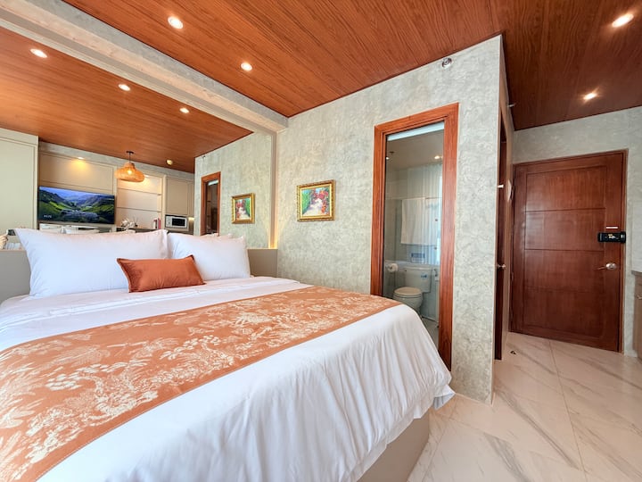 Nice Studio With Comfy Bed For 3 - Cebu City