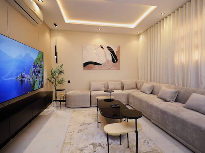 Appartement Moderne Avec Entrée Privée - Aéroport du roi Khaled - Riyad (RUH)