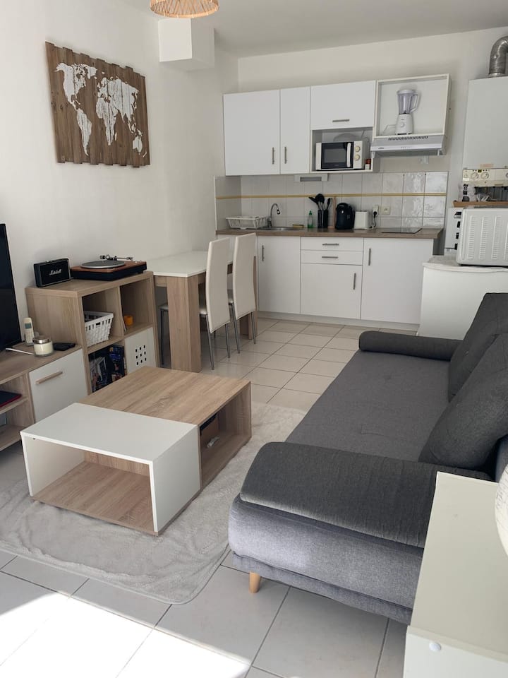 T2 Lumineux Avec Terrasse Port Marianne & Odysseum - Castelnau-le-Lez