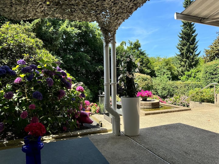 Traumhaft Moderne Sonnige Gartenwohnung Im Zentrum - Münster